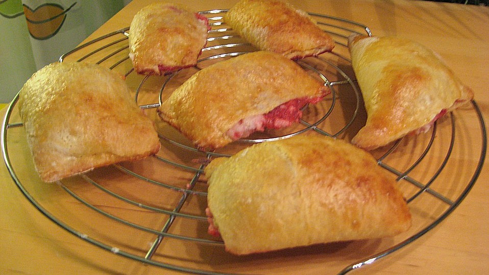 Himbeer - Mascarpone Taschen von alina1st