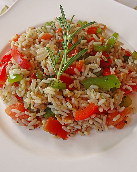 Reispfanne mit Rindfleisch von staldi