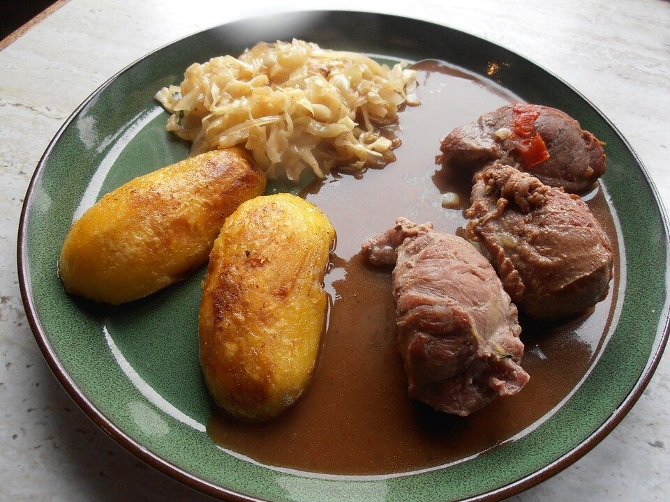 Geschmorte Schweinebacke von hobbykoechin| Chefkoch