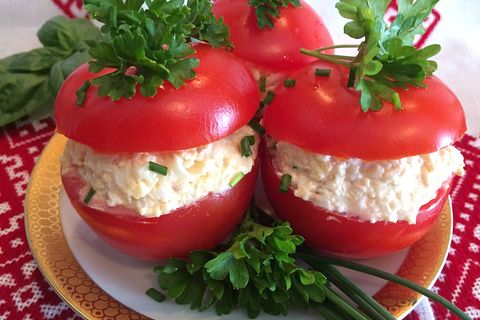 Tomaten gefüllt mit Bilochka von Bentson
