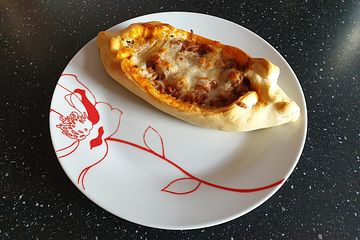 Pizza-Hackfleisch-Schiffchen| Chefkoch