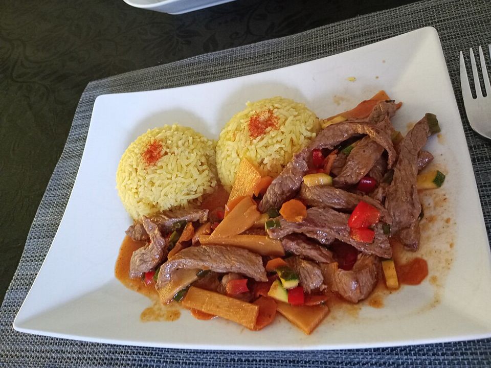 Rindergeschnetzeltes "Asia-Art" von monhe| Chefkoch