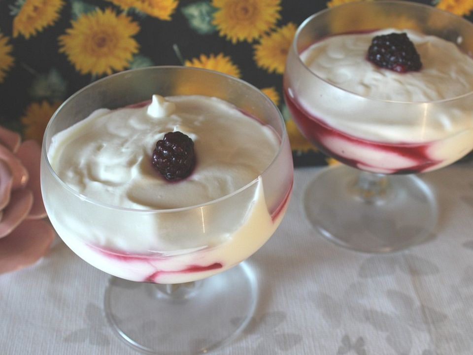 Beeren-Mix mit Sahnehaube von movostu| Chefkoch