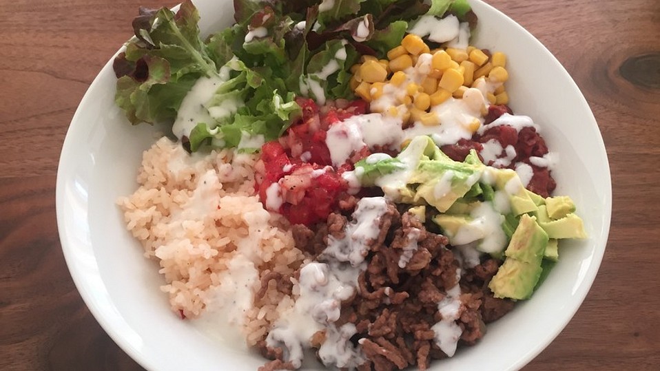 Burrito Bowl mit Rinderhack von CMCooking