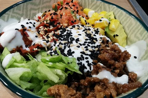 Burrito Bowl mit Rinderhack von CMCooking| Chefkoch