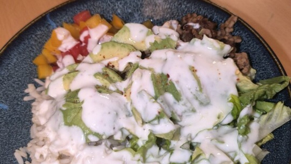 Burrito Bowl mit Rinderhack von CMCooking