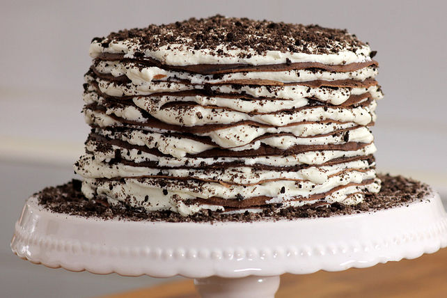 Oreo-Mille Crêpes-Torte von BakeClub_official| Chefkoch