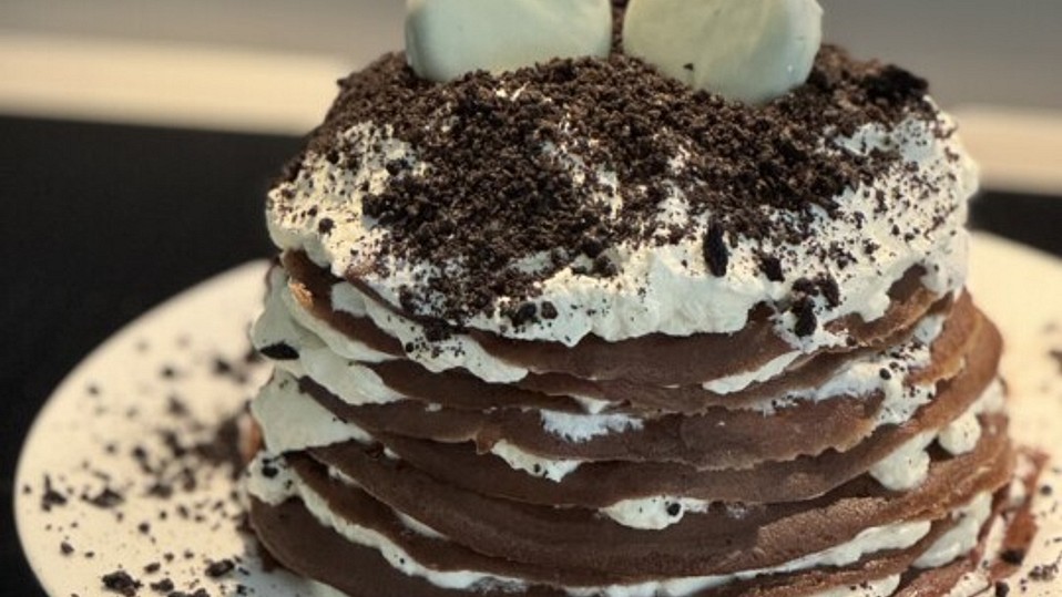 Oreo-Mille Crêpes-Torte von BakeClub_official