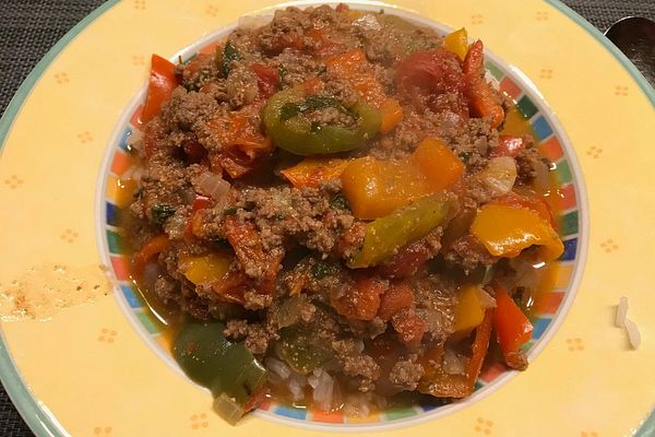 Letscho mit Rinderhackfleisch von Austin | Chefkoch