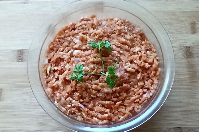 Veganes Mett von Ente-Alex