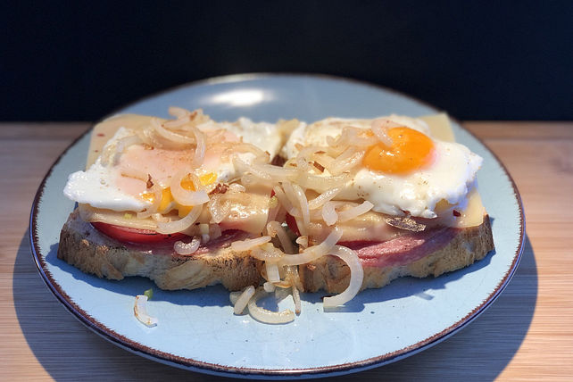 Ei auf Toast von AnitaMausiiiii| Chefkoch