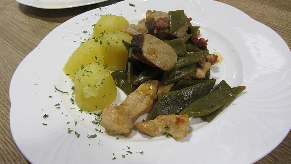 Bohnen-Fleisch-Topf von Juulee
