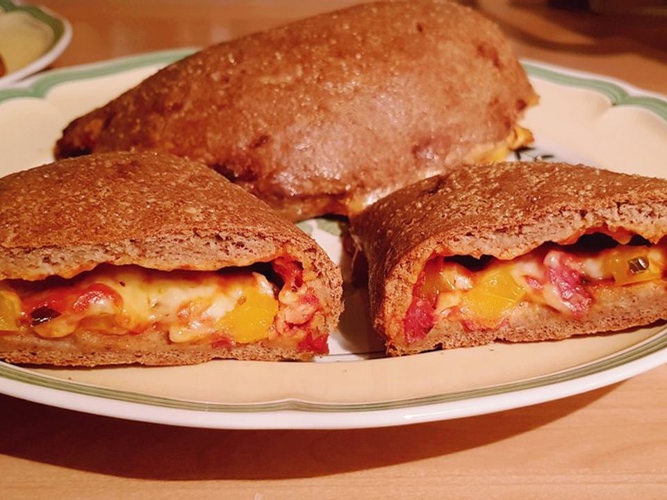 Low Carb Pizzataschen von Evefeedsadam| Chefkoch