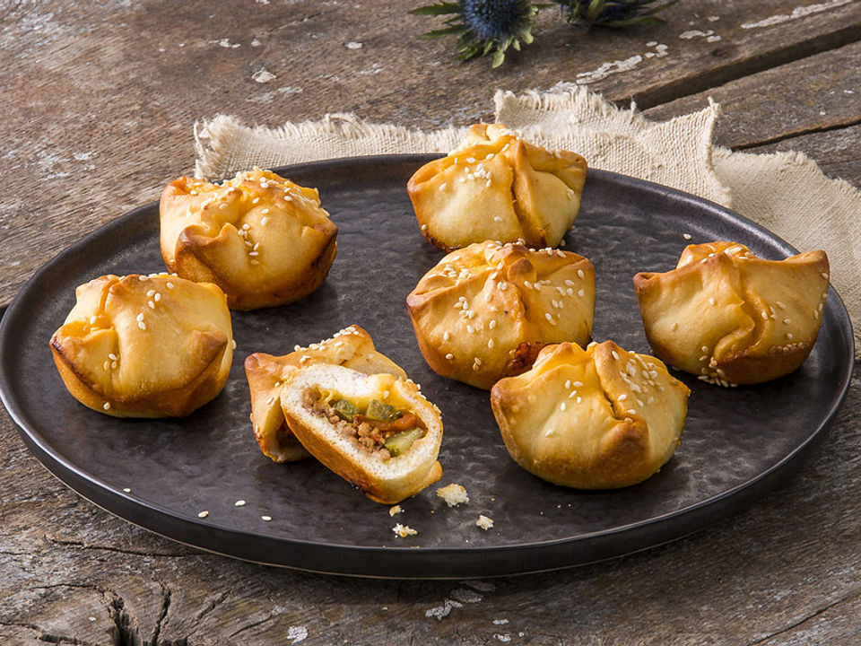 Cheese-Burger-Muffins von Henglein| Chefkoch