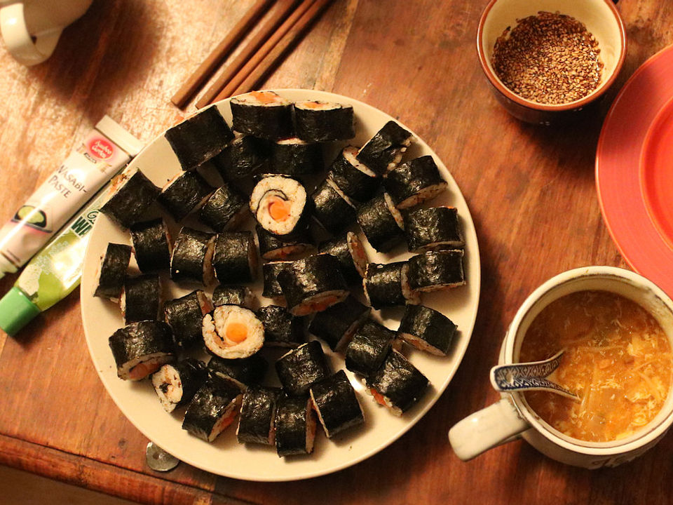 Veganes Kimchi-Sushi von energybird| Chefkoch