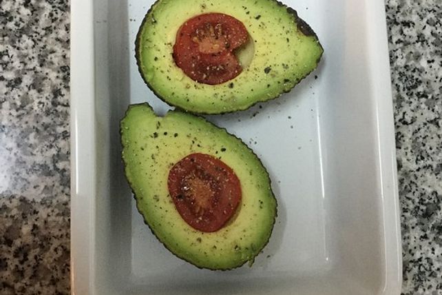 Gebackene Avocado mit Herz| Chefkoch