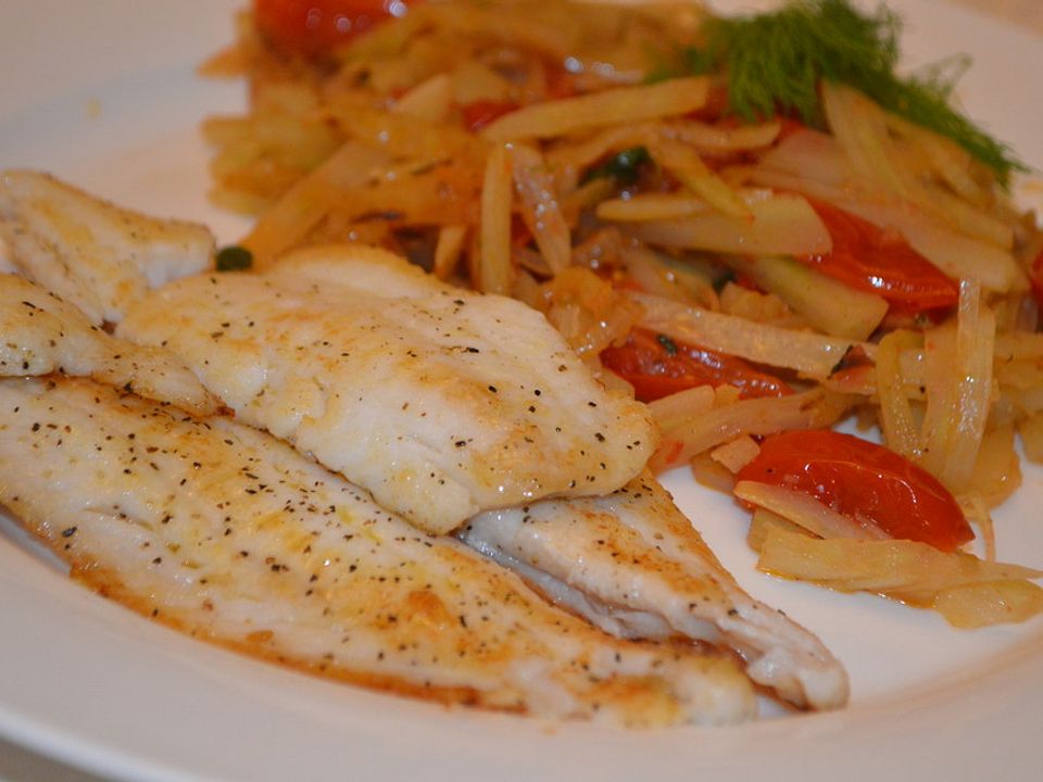 Seebarschfilet provencalisch von Pannepot | Chefkoch
