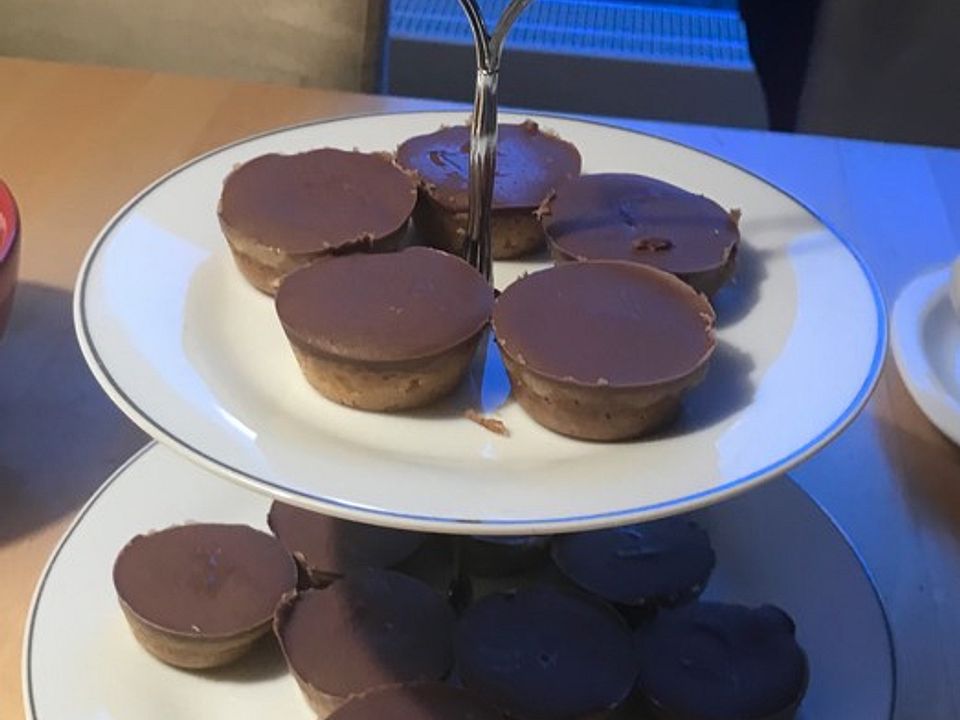 Lisas Schokoladen-Karamell-Shortbread Muffins von elisamajatm| Chefkoch