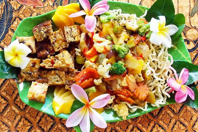 Tamie goreng Cap Cay dan Bakso jamur lucu von dieter_sedlaczek| Chefkoch