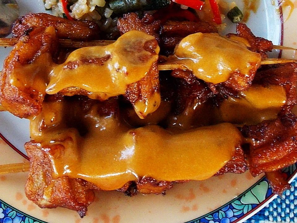 Mengasinkan Sate Bakso ikan kenyal goreng von dieter_sedlaczek| Chefkoch