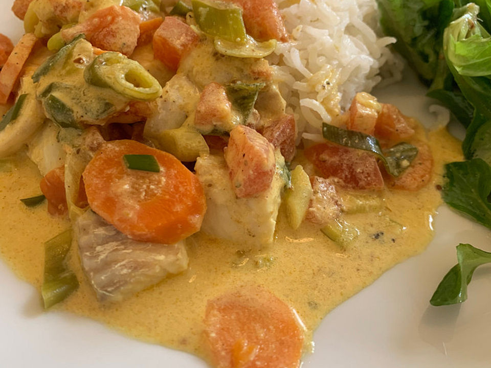 Fischcurry mit Reis von Elarin | Chefkoch