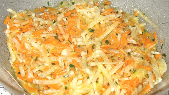 Rettichsalat mit Öl und Essig von flodra