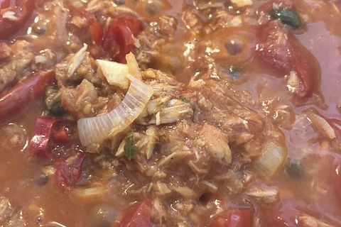 Nudeln mit Thunfisch-Kapern-Sauce von flynora| Chefkoch