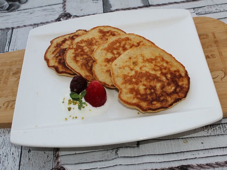 Quark-Pancakes mit Getreideflocken von 28sunflower| Chefkoch