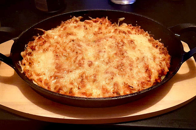 Schnelle vegetarische Kohlrabi-Lasagne von Warduck