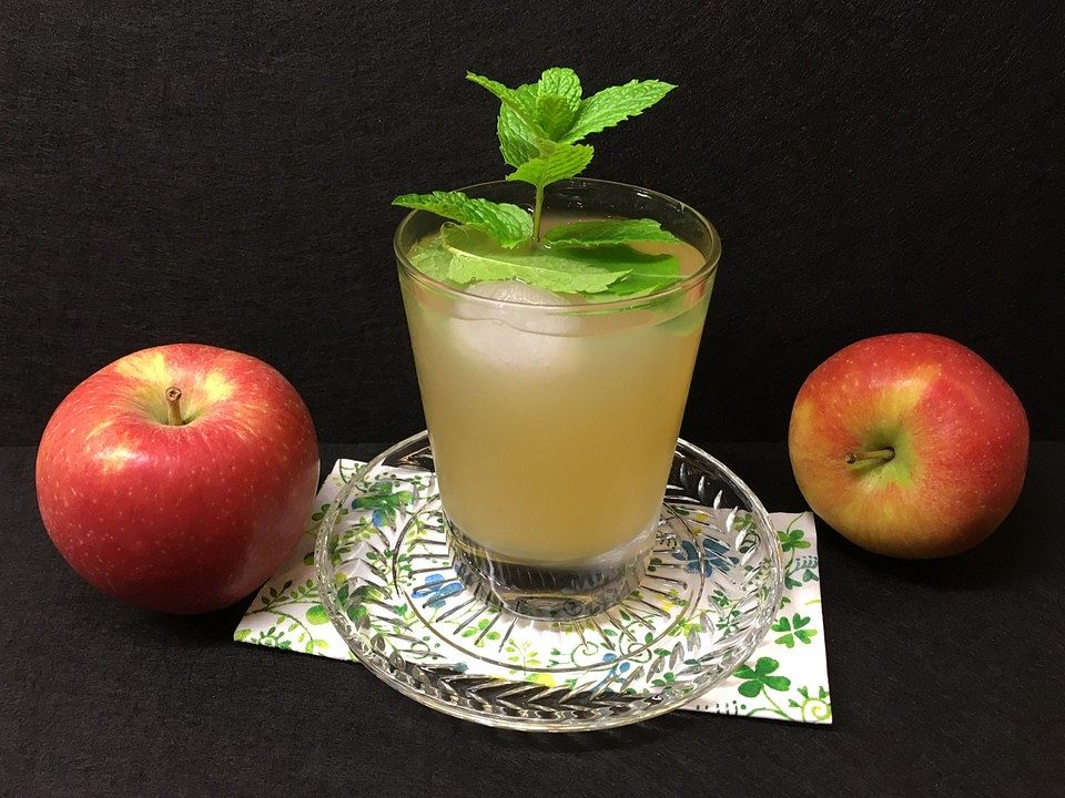 Minz-Apfelschorle von HenningG2004| Chefkoch