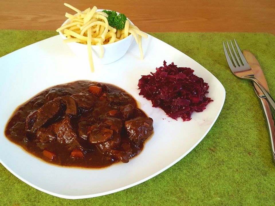 Hirschgulasch aus dem Slowcooker von KathiPassenger| Chefkoch