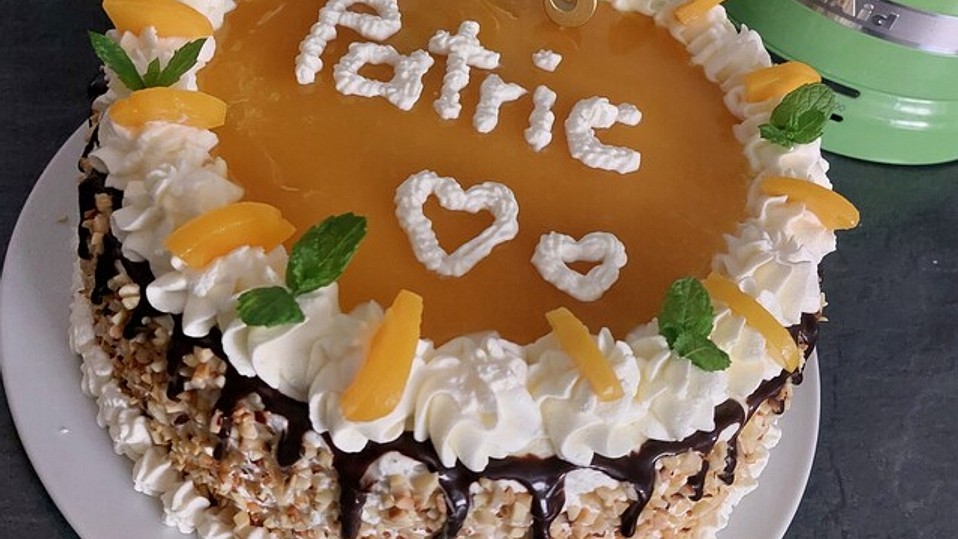 Pfirsich-Maracuja-Giotto-Torte von Regina24