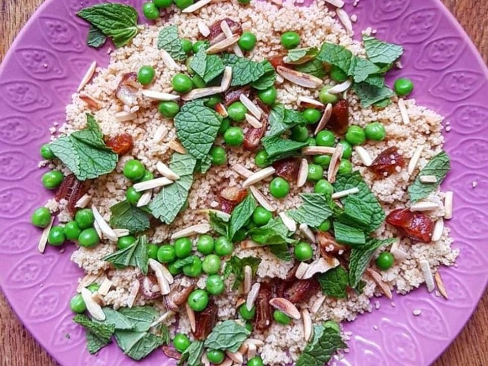 Sweet green Couscous - Grüner Couscous mit süßlicher Note| Chefkoch