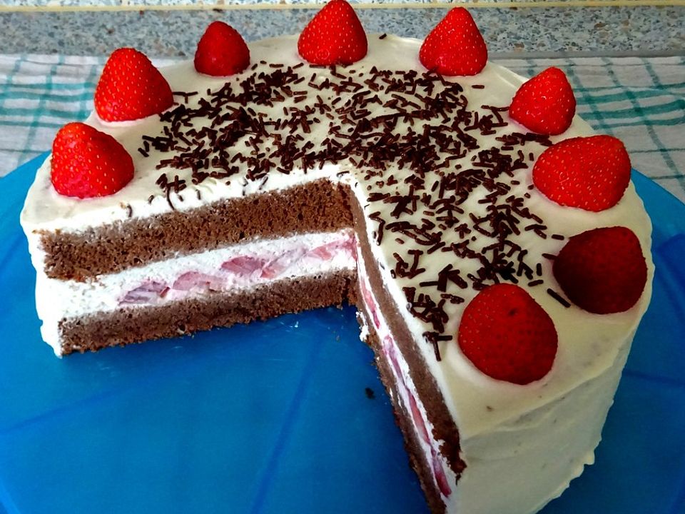 Erdbeertorte von Stivo25| Chefkoch