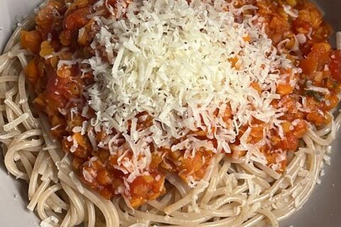 Rote Linsen-Bolognese von SLandTK| Chefkoch