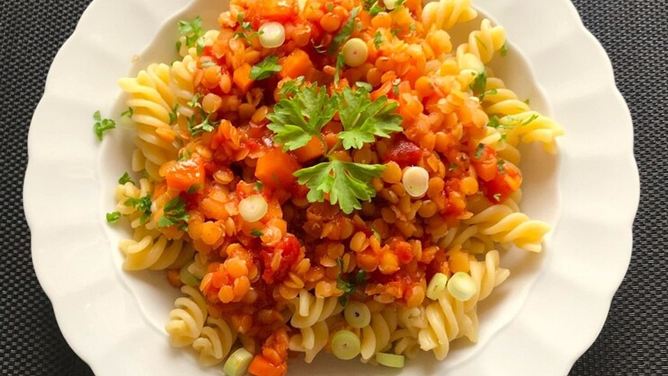 Rote Linsen-Bolognese von SLandTK