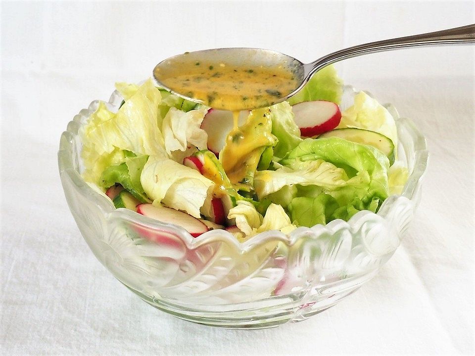Salatdressing für alle Blattsalate von trekneb| Chefkoch