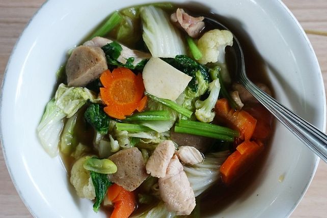 Cap Cay Kuah mit Huhn à la Taman Grija von dieter_sedlaczek| Chefkoch