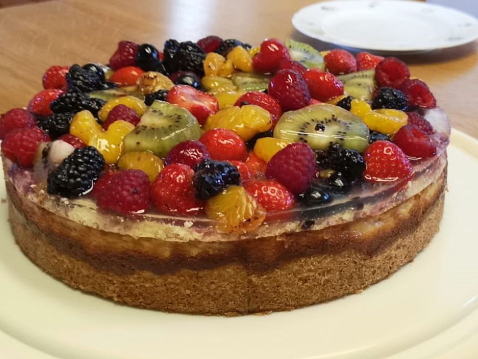 Cremiger Cheesecake mit Obst-Topping von PulverizerSeinSohnGramlich ...