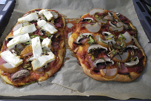 Pizza mit Resten belegen von Madlin64| Chefkoch