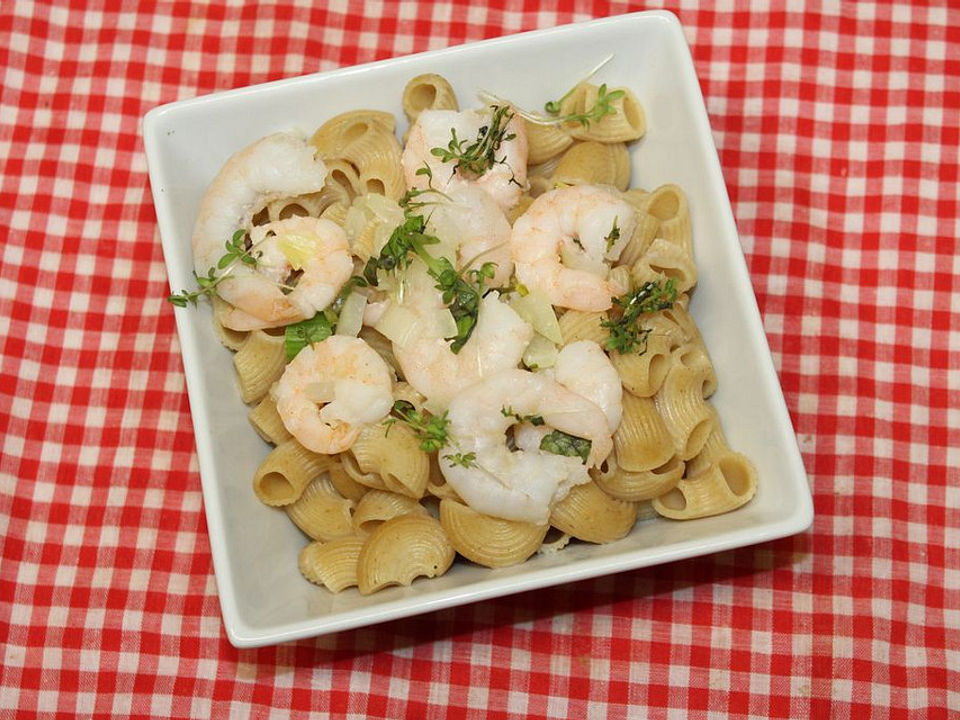 Penne aglio olio e scampi von Yve 97| Chefkoch