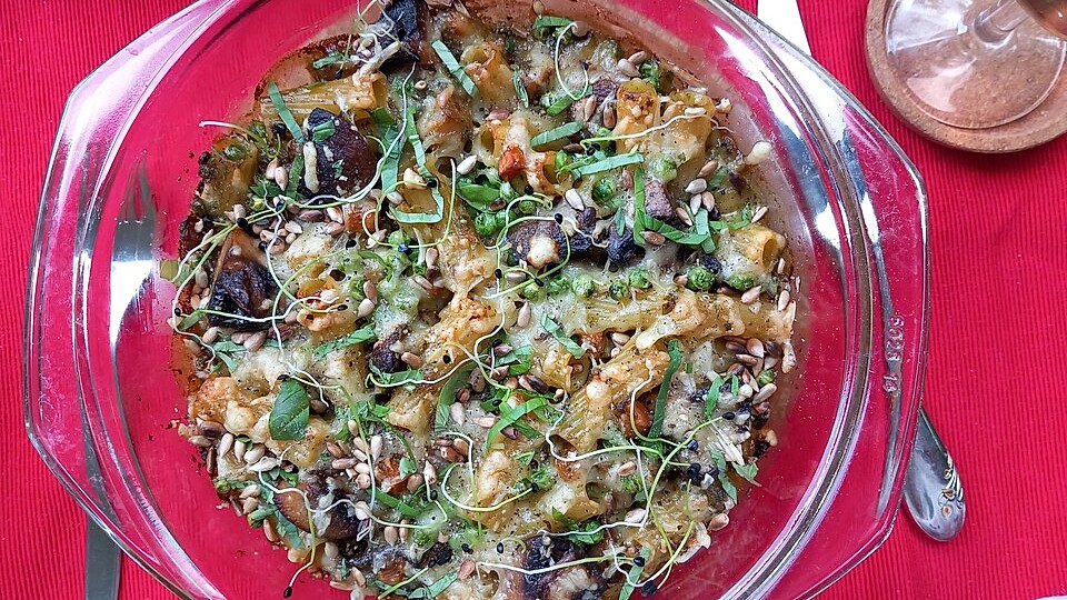 Bärlauch-Nudel-Gratin von Naasie