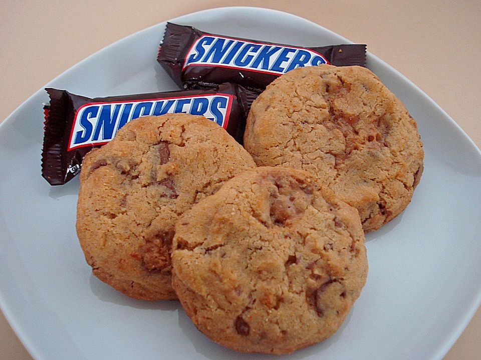 Snickers - Cookies von Dragonfly-Lady | Chefkoch