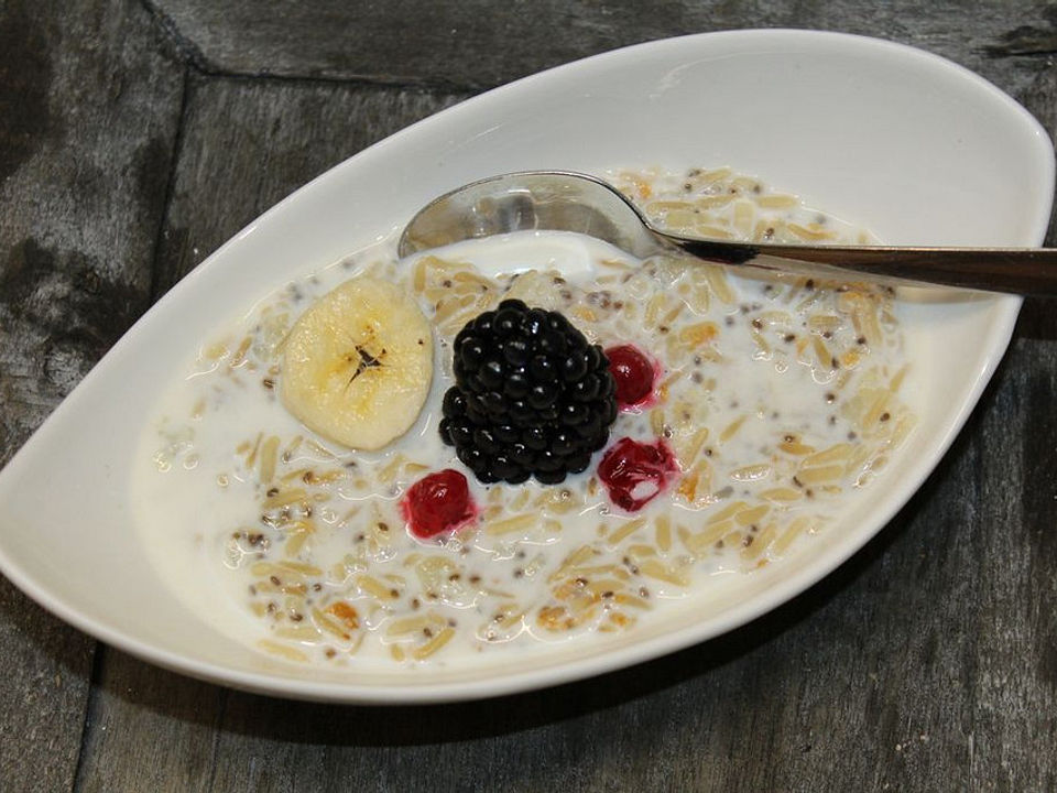 Veganer Vollkorn-Reispudding| Chefkoch