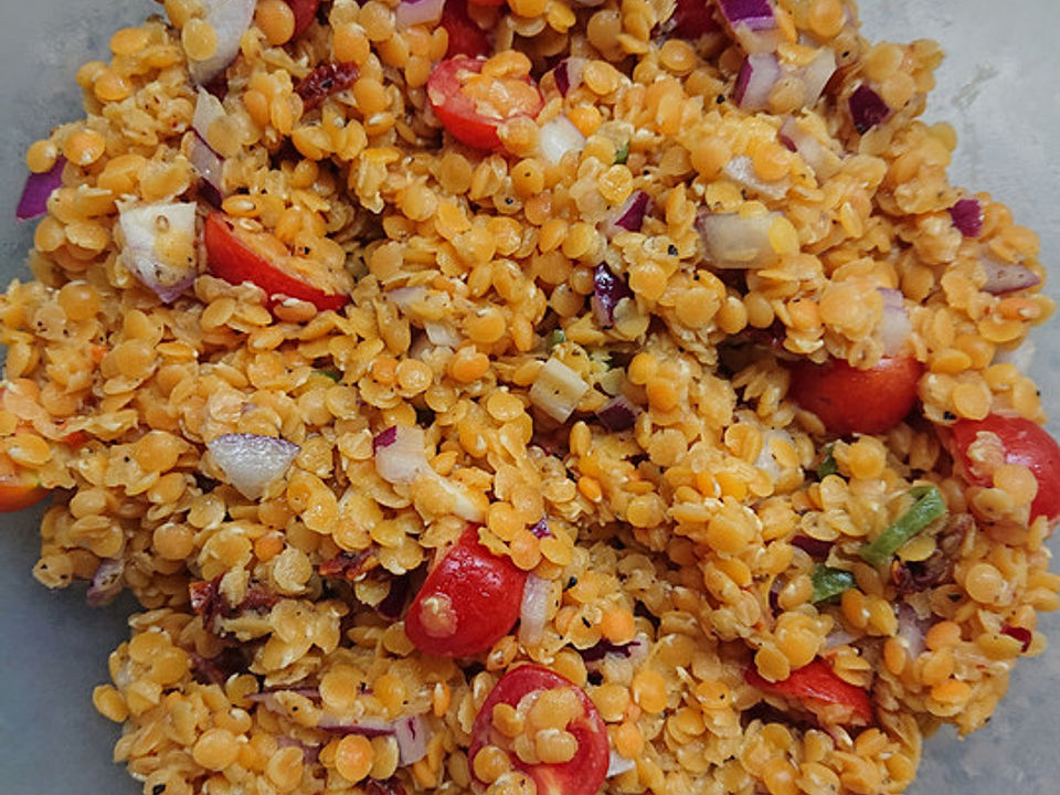 Azifa - Salat mit roten Linsen von werbinicheigentlich| Chefkoch
