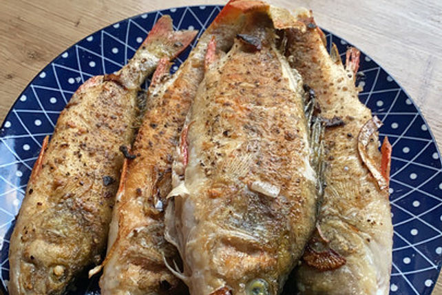 Gebratener Flussbarsch von marlonroth_1| Chefkoch
