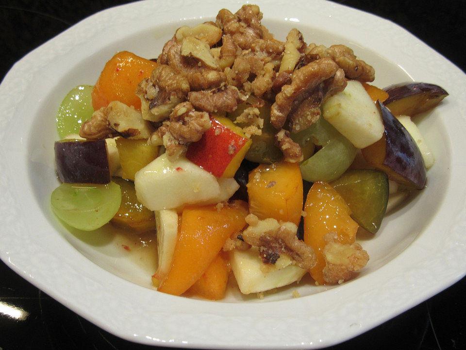Herbstlicher Fruchtsalat von Barbabietola| Chefkoch