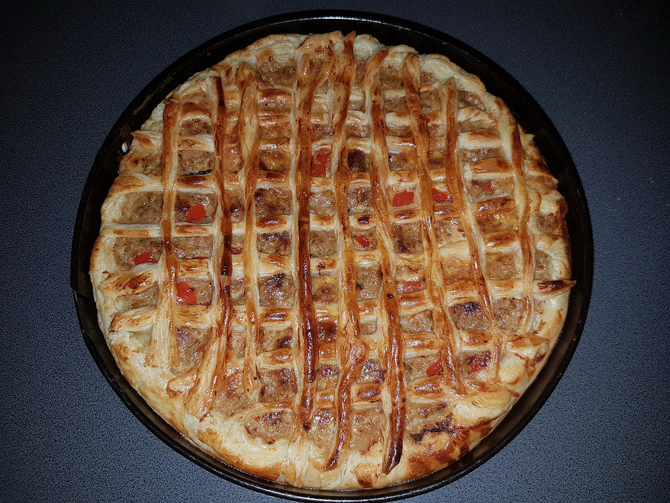 Vegetarische Pastete mit Paprika und Mozzarella von onk3l| Chefkoch