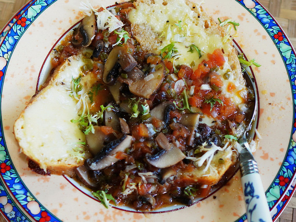 Pilzsuppe mit Brot - Acquacotta von dieter_sedlaczek| Chefkoch