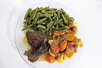 Rinderbacke in Rotwein geschmort von Monika| Chefkoch